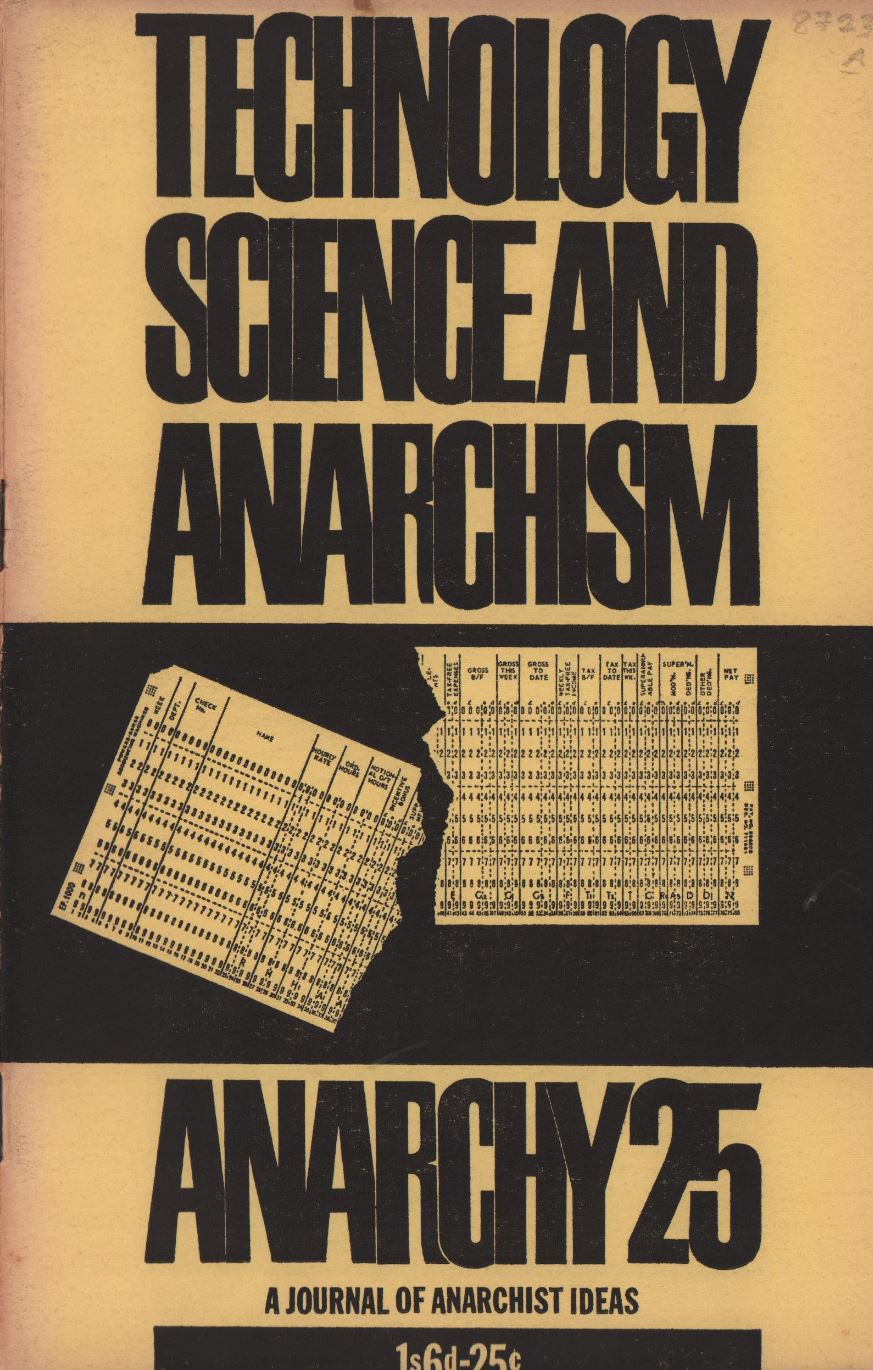 Anarchist Cybernetics by Thomas Swann – The Institute for Anarchist Studies